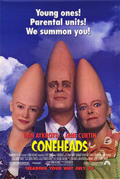 Coneheads (1993) — Art of the Title