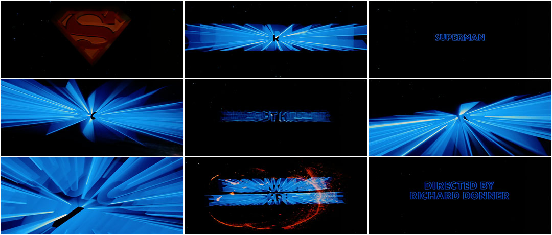 Superman (1978) — Art of the Title